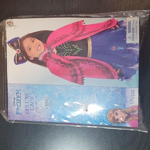 Disney | Costumes | Nwt Disney Frozen Deluxe Cape | Poshmark